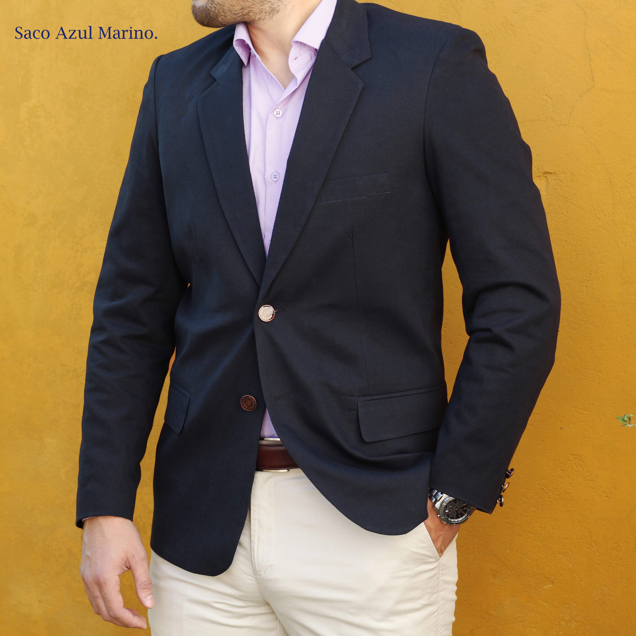 Saco Sport Azul – Magistral Confecciones